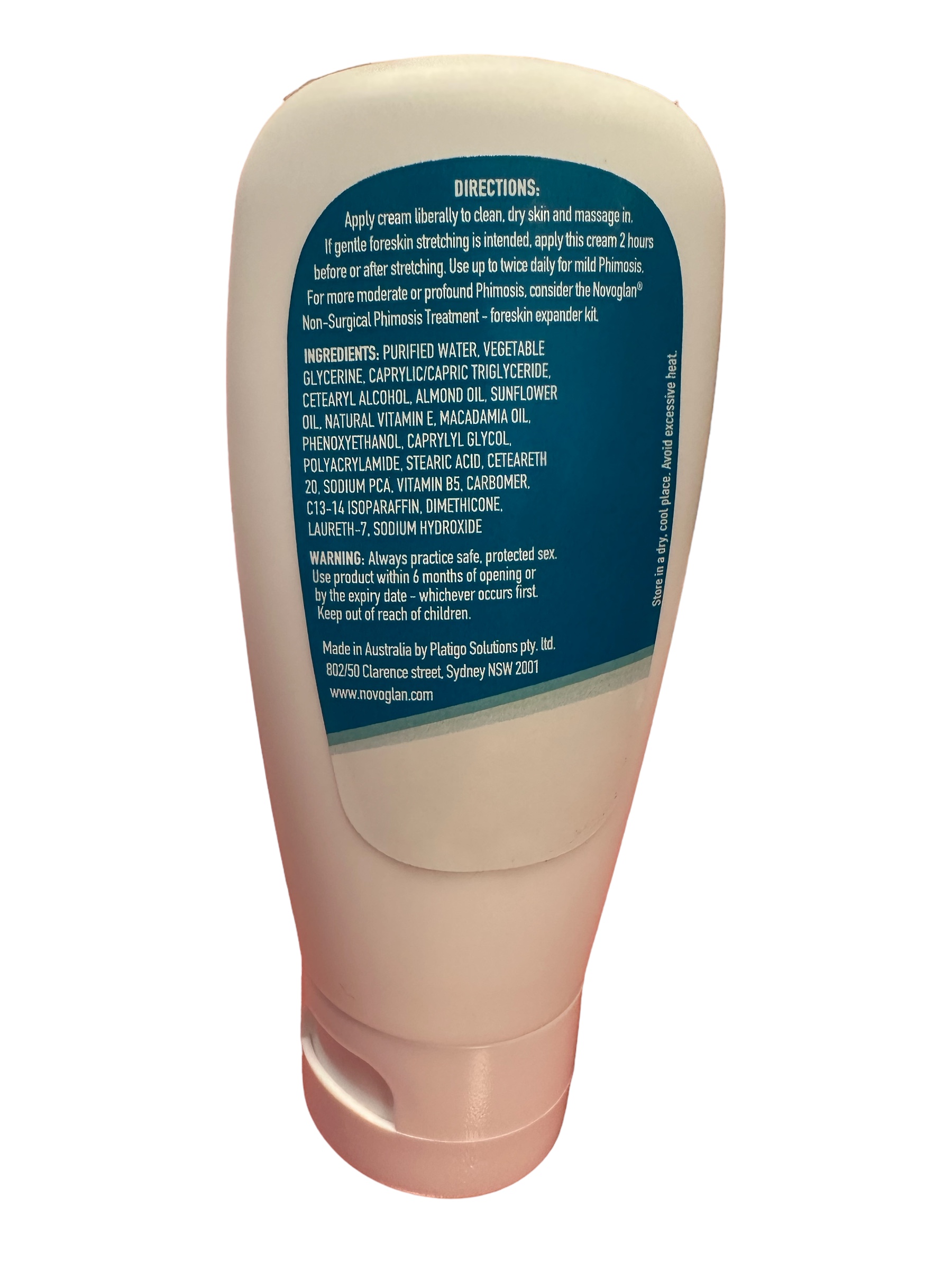 NOVOGLAN Foreskin Conditioning Cream 50ml - My Pelvic Health ...